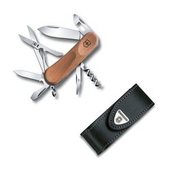 Victorinox Taschenmesser, Victorinox Evolution Wood 14 inklusive Etui