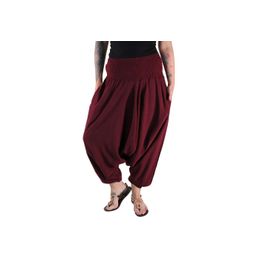 Kunst und Magie Haremshose Unisex Orientalische Haremshose Pluderhose Pumphose Einheitsgröße