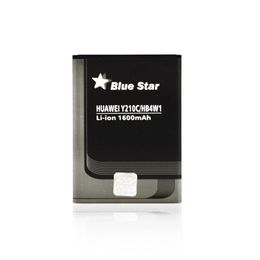 BlueStar Akku Ersatz kompatibel mit Huawei HB4W1 Ascend G510-U8951 G520 G525 Y210 Y210C C8813 1600 mAh Austausch Batterie Handy Accu Smartphone-Akku