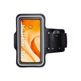 CoverKingz Handyhülle Sportarmband für Xiaomi 11 Lite 5G NE/Mi 11 Lite 5G Sportarmband