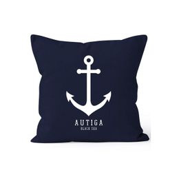 Autiga Dekokissen Kissenbezug Anker Nautical Sailor Segeln Autiga®