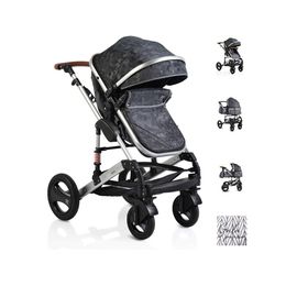 Moni Kombi-Kinderwagen Kinderwagen Gala Premium