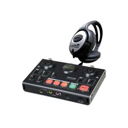 TASCAM US-42B MiniStudio Creator Interface Digitales Aufnahmegerät (mit Kopfhörer)