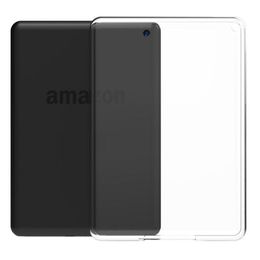 Wigento Tablet-Hülle Für Amazon Fire HD 10 / 10 Plus 2021 Transparent Tablet Tasche Hülle Case TPU Silikon dünn