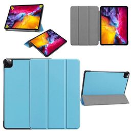 Wigento Tablet-Hülle Für Apple iPad Pro 12.9 2021 Tablet Tasche 3 folt Wake UP Smart Cover Etuis Schutz Case