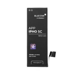 BlueStar Bluestar Akku Ersatz für iPhone 5C 1510 mAh Austausch Batterie Smartphone-Akku