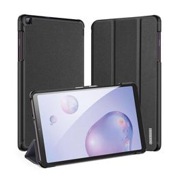 Dux Ducis Tablet-Hülle Dux Ducis Buch Tasche Hartschale mit Smart Sleep Standfunktion für Samsung Galaxy Tab A 8.4'' 2020 Tablet Hülle Schutzhülle in Schwarz
