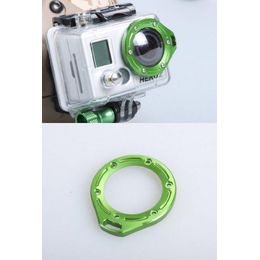 CamOn CamOn GoPro Hero2 Aluminium Ring mit Gehäusehalterung (grün) Action Cam-Halterung