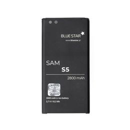 BlueStar Bluestar Akku Ersatz kompatibel mit Samsung Galaxy S5 2800 mAh SM-G900 Austausch Batterie Accu EB-BG900BBC Smartphone-Akku