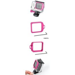 CamOn CamOn GoPro Hero3+ Aluminium Ring mit Gehäusehalterung (pink) Action Cam-Halterung