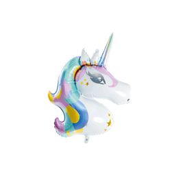 partydeco Luftballon, Folienballon Einhorn 90cm