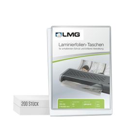 LMG Germany Schutzhülle 500/200 Stück PREMIUM Laminierfolien A4