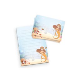 Kreative Feder Briefpapier Briefpapier-Set für Kinder Briefpapier-Block DIN A5 mit 50 Blatt