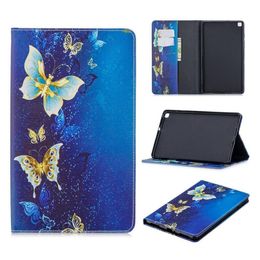 Wigento Tablet-Hülle Für Samsung Galaxy Tab A 8.0 2019 T290 T295 Motiv 3 Tasche Kunst Leder Hülle Etuis
