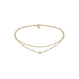 Elli Choker Layer Choker Sterne Astro Kugelkette 925 Silber