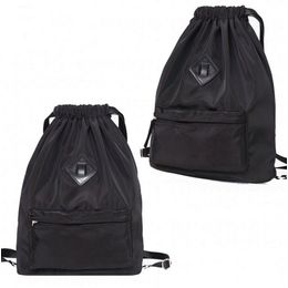 H-basics Rucksack Rucksack Tasche 43*40*15cm mit Kordel zum Zuziehen Turnbeutel mit Kordelzug für Kinder