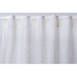 Vorhang Vorhang 100% Leinen unifarben 130 x 260 cm handgefertigt