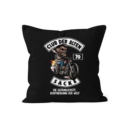 MoonWorks Dekokissen Kissen-Bezug Geburtstags-Geschenk Club der alten Säcke Kissen-Hülle MoonWorks®