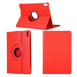 Wigento Tablet-Hülle Aufstellbare 360 Grad Rotation Kunst-Leder Tasche für Huawei MatePad 2020 10.4 Zoll Etuis Hülle Cover Schutz Case Zubehör