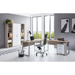 moebel-dich-auf Schreibtisch OFFICE EDITION Set 3 (Büromöbel-Set Aktenschränke abschließbar