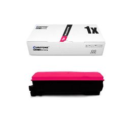 Eurotone Tonerkartusche Toner ersetzt Kyocera 1T02HGBEU0 TK-570M Magenta