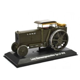 Hachette Modelltraktor Historischer Traktor 1916 Lanz Heereszugmaschine Typ LD grün 1:43