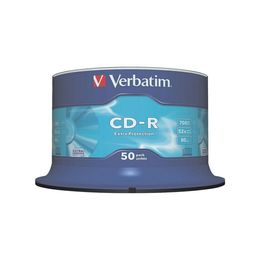 Verbatim CD-Rohling CD-R, silberfarben