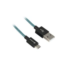 Sharkoon USB 2.0 Kabel, USB-A Stecker > Micro-USB Stecker USB-Kabel