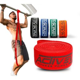 ActiveVikings Gymnastikband ActiveVikings Premium Pull UP FITNESSBÄNDER FÜR Deine Fitness