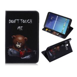 Wigento Tablet-Hülle Für Samsung Galaxy Tab A 10.1 2019 T510 T515 Motiv 34 Tasche Kunst Leder Hülle Etuis