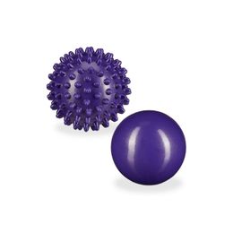 Relaxdays Massagerolle Massageball 2er Set