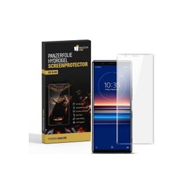 Protectorking Schutzfolie 2x Hydropanzerglas für Sony Xperis 5 HD KLAR FLEXIBLER Displayschutz