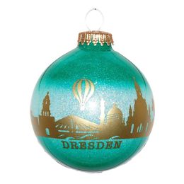 Inge Glas INGE-GLAS® Weihnachtsbaumkugel Dresden Souvenirkugel (1 St)