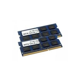 MTXtec 16GB Kit 2x 8GB DDR3L 1600MHz SODIMM DDR3 PC3-12800