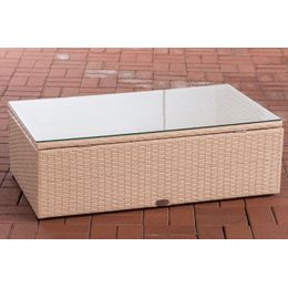 CLP Gartentisch Tibera, aus Flachrattan 60x100x32 cm