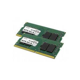 MTXtec 16GB Kit 2x 8GB SODIMM DDR4 PC4-17000 2133MHz 260 pin Laptop-Arbeitsspeicher
