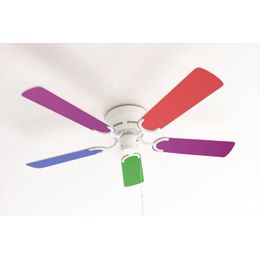 Pepeo Deckenventilator Kisa Multicolor