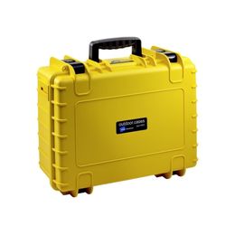 B&W International B&W International Fotorucksack B&W Case Type 5000 SI gelb mit Schaumstoffeinsatz