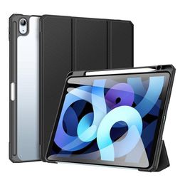 Dux Ducis Tablet-Hülle Toby Eco-Leather Tablet-Ledertasche Schale Cover für iPad Air 4 10.9" mit Smart-Sleep Funktion Wake-Up Stifthalter Schutzhülle