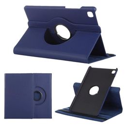 Wigento Tablet-Hülle Für Samsung Galaxy Tab A 10.1 2019 T510 T515 Tasche Hülle Case Cover Etui Schutz Dunkel Blau Neu