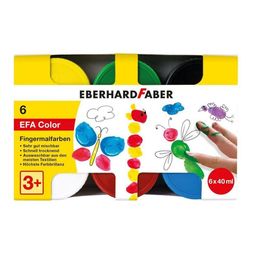 Eberhard Faber Kreativset EFAColor Fingermalfarbe in Schachtel