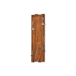 Kreative Feder Wandgarderobe Wand-Garderobe „Holz Rot-Braun“ aus Holz