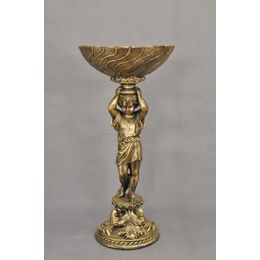 JVmoebel Dekovase Antik Stil Dekoration Büste Schlüssel Obst Vase Schale Skulptur Deko