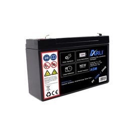 ARLI AGM Blei Akku 6V 12Ah 20HR Batterie Glasfaservlies Bleiakku Bleiakkus 12000 mAh (6 V