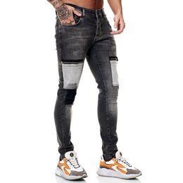 OneRedox Straight-Jeans J-8034C (Jeanshose Designerjeans Bootcut