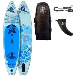 Runga-Boards Inflatable SUP-Board Runga Puaawai AIR 10.6 BLUE Stand Up Paddling SUP iSUP