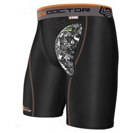 Shock Doctor Sporthose, schwarz