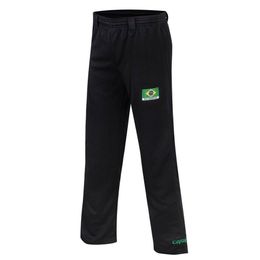 BAY-Sports Sporthose Capoeira Hose Kampfsport Capoeirahose Brasilien schwarz (1-tlg) Yoga Jogging Pilates Tai Chi Kinder und Erwachsene