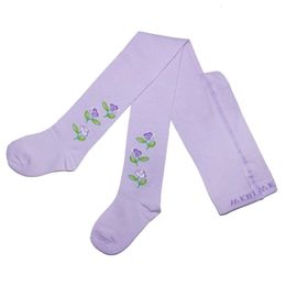 WERI SPEZIALS Strumpfhersteller GmbH Strickstrumpfhose Kinderstrumpfhosen für Mädchen >>Blüten<< aus Baumwolle