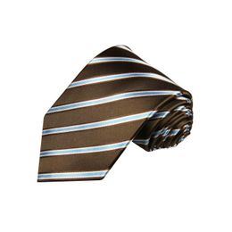 Paul Malone Krawatte Designer Seidenkrawatte Herren Schlips modern gestreift 100% Seide Breit (8cm)